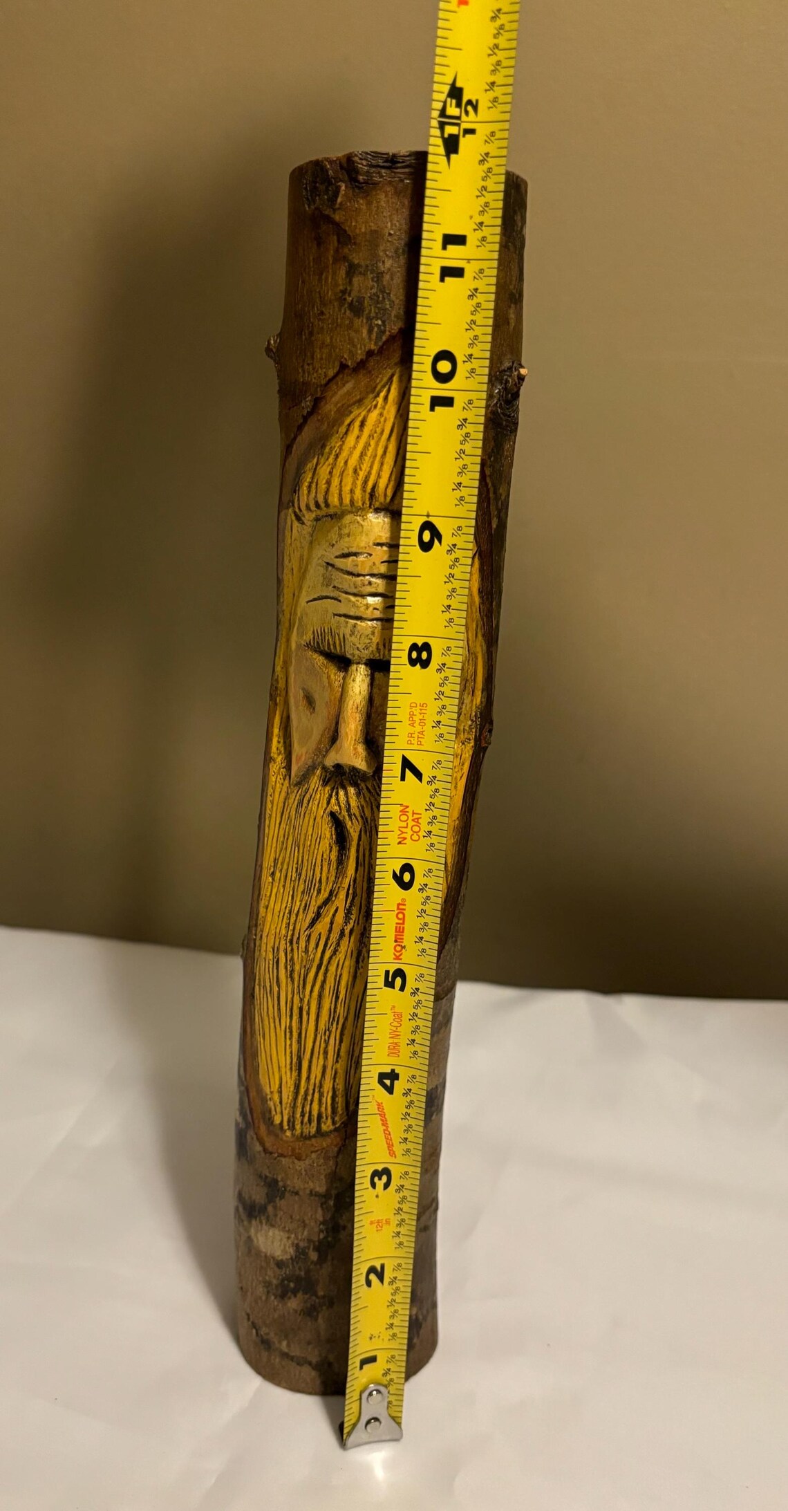 Carved Wood Branch Folk Art Wizard Tree Spirit Man - Etsy