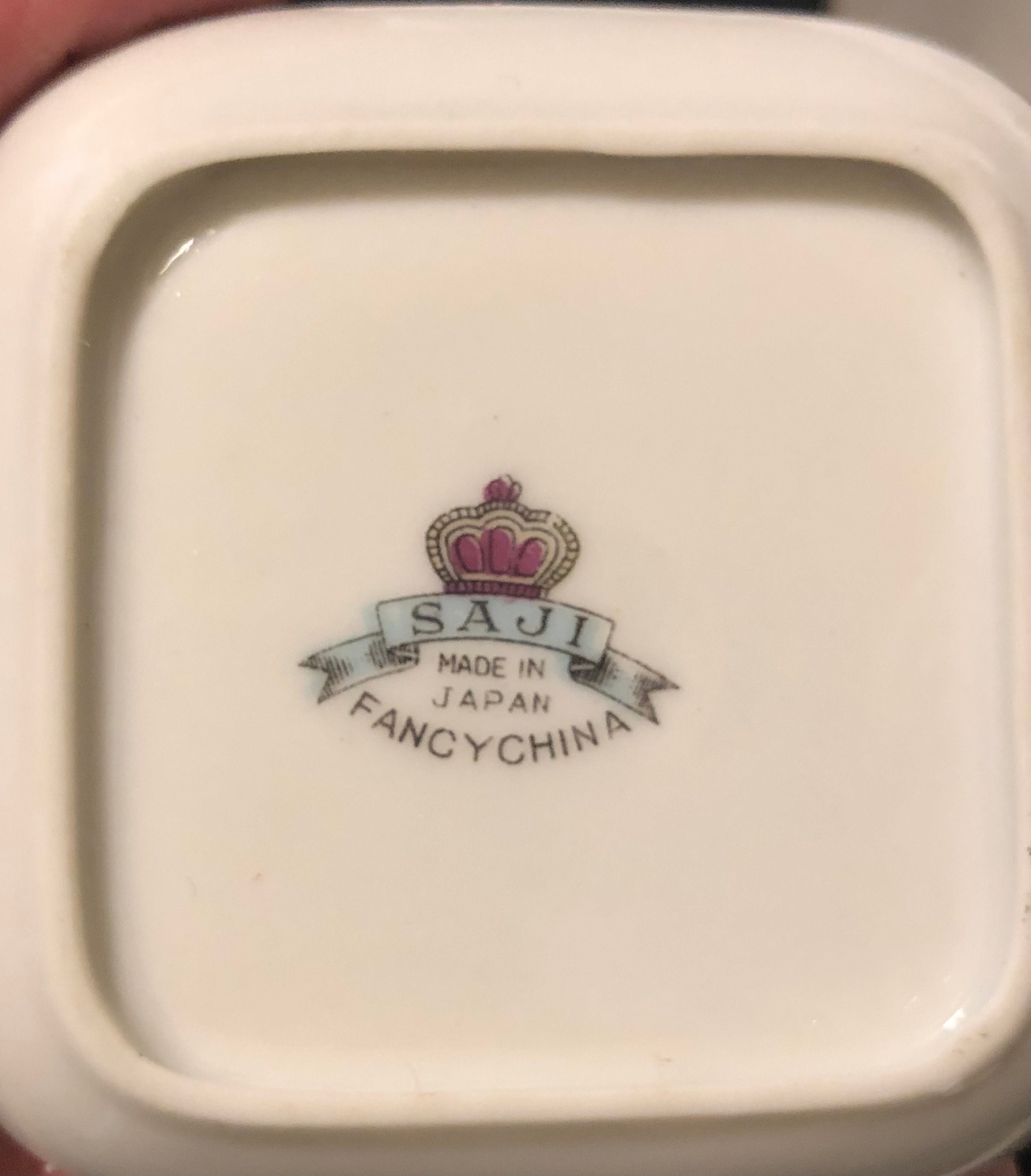 SAJI Fancy China Personal Ashtray Set - Etsy