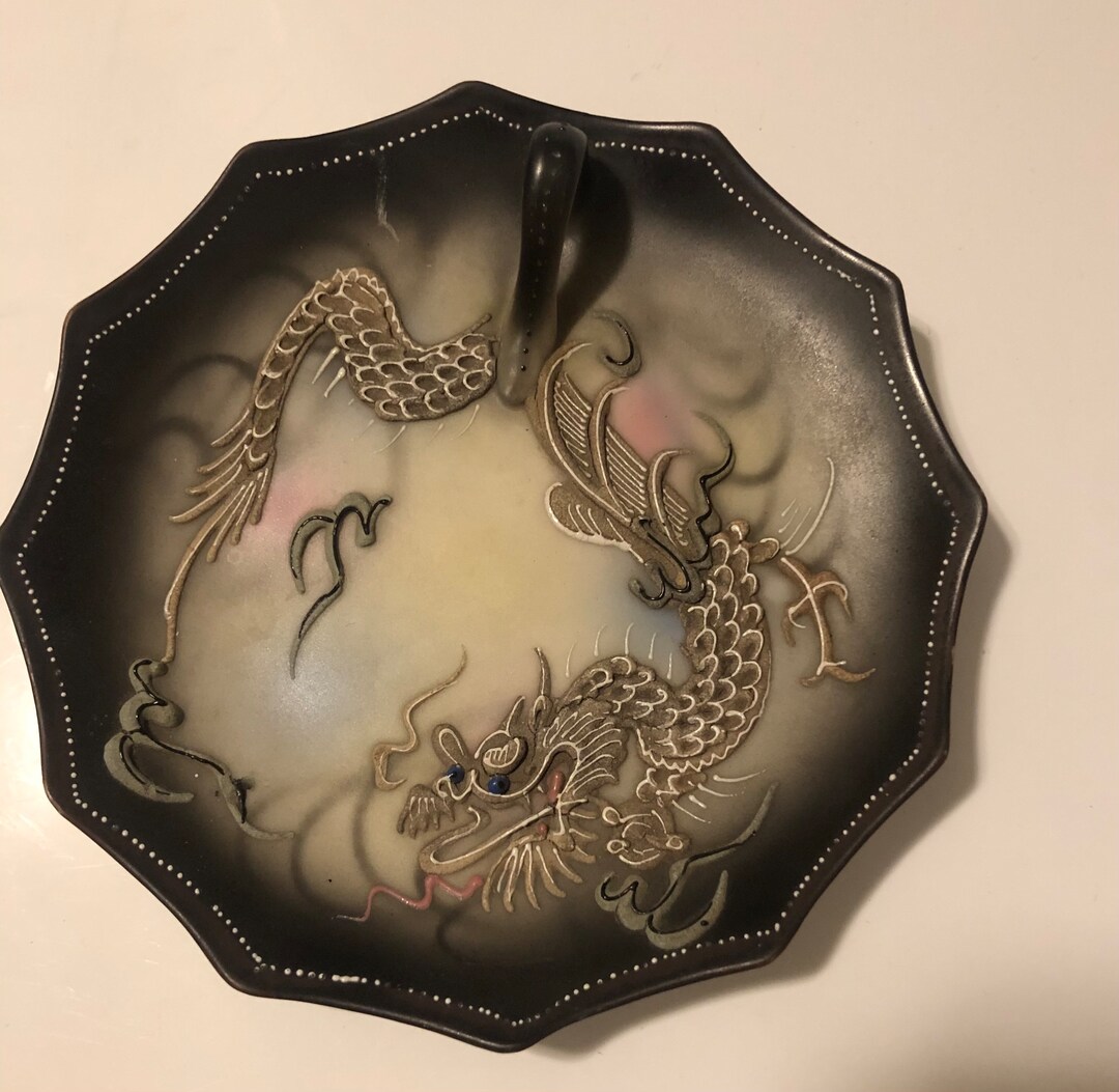 Moriage Dragonware Japanese Nappy Dish - Etsy