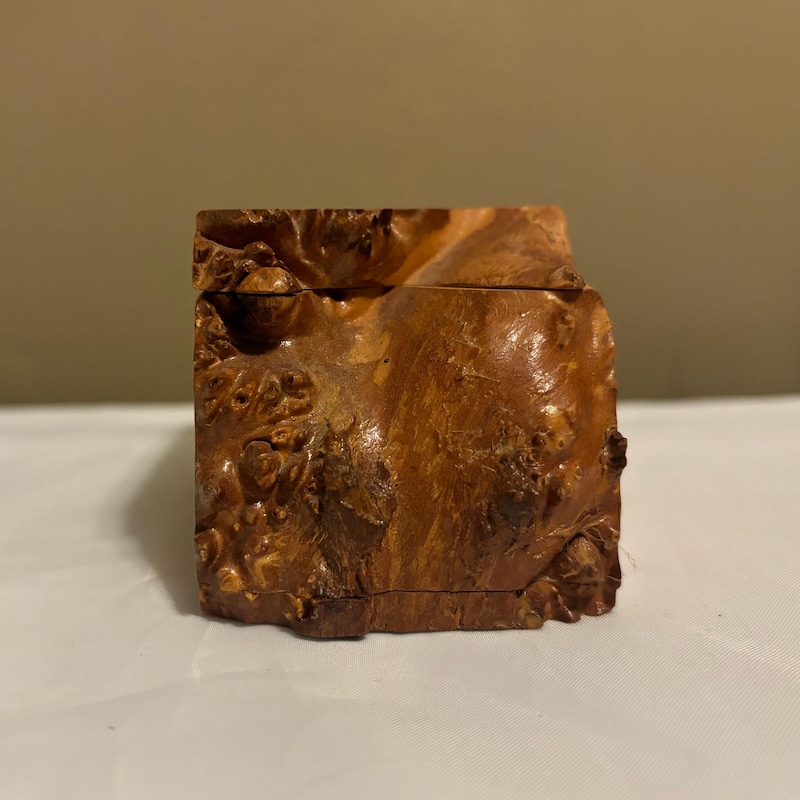 Burl Wood Box - Etsy