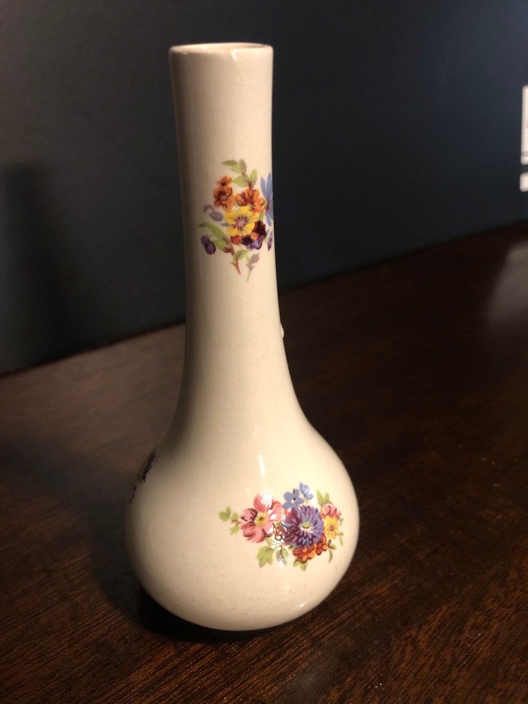 Vintage Signed B. Knight Small Bud Vase - Etsy