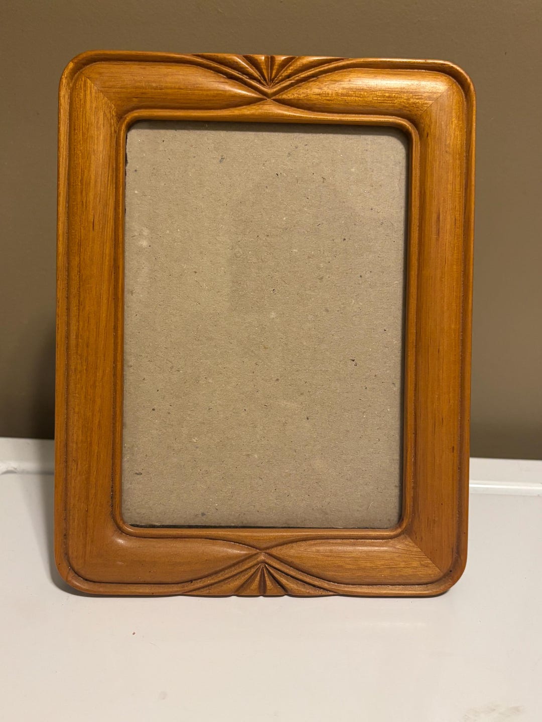 Mid Century Modern Beautiful Standing Wood Picture Frame 5x7 - Etsy