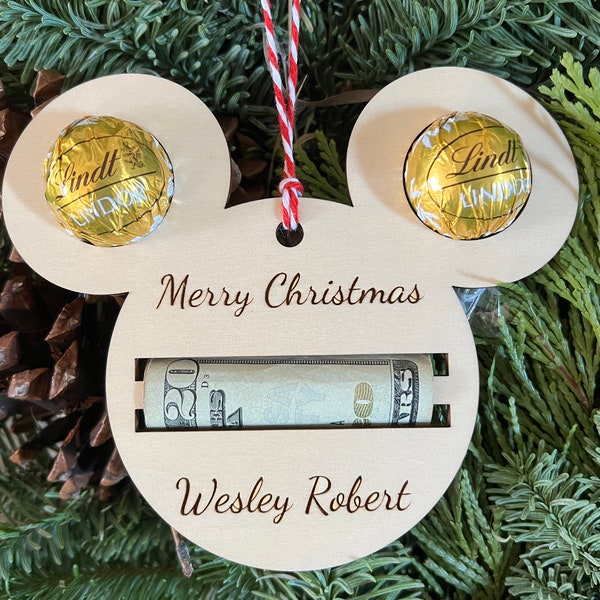 Mickey Mouse Money Holder - Etsy