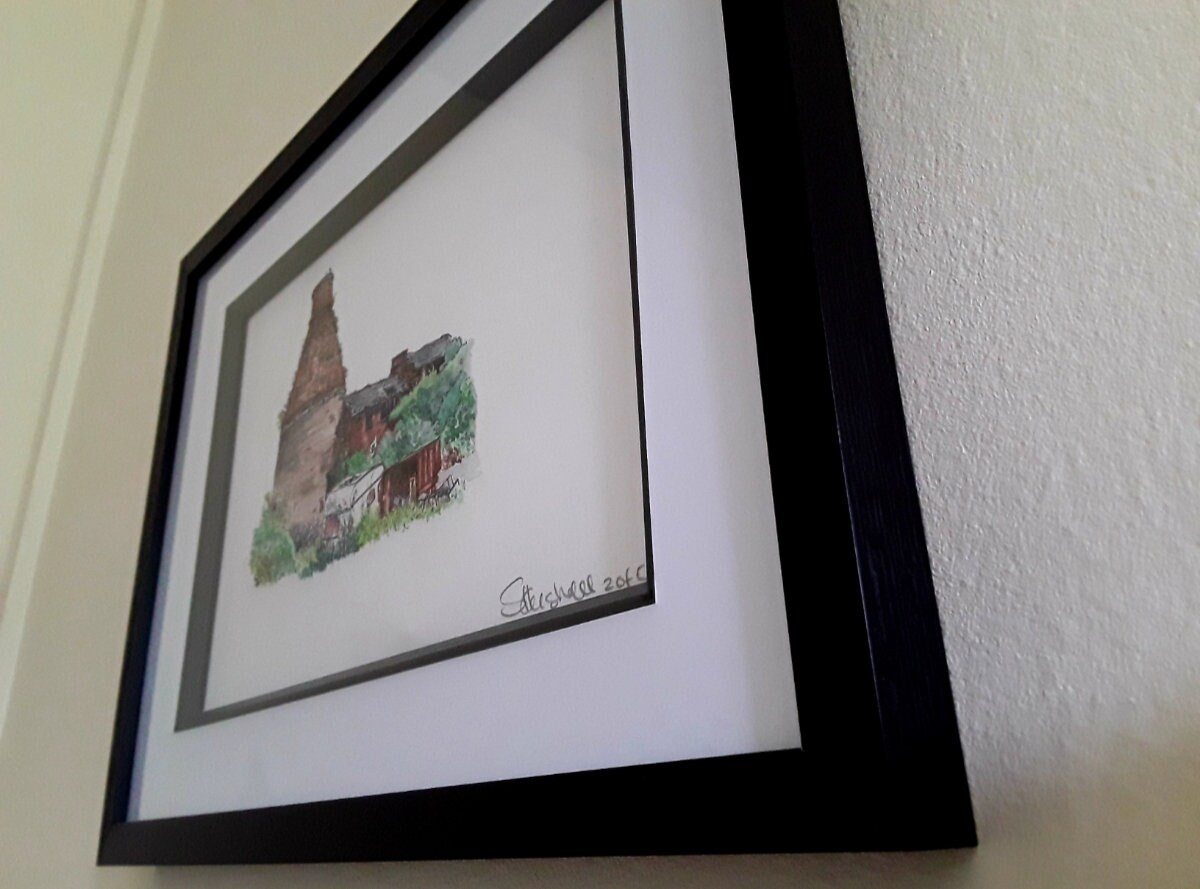 The Old Hide Market in Stoke. Original Stephen Henshall Print. - Etsy