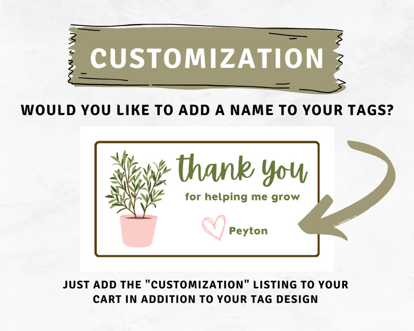 Way to Grow Grad Gift Tag, Graduation Gift Tag, Graduation Gift - Etsy