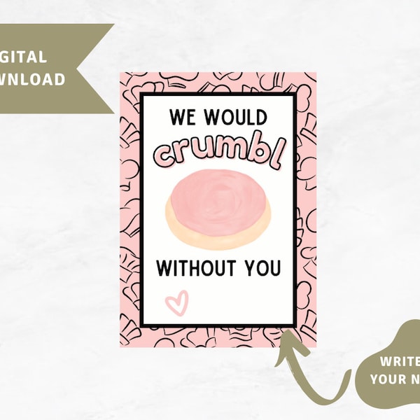 Crumble Without You - Etsy