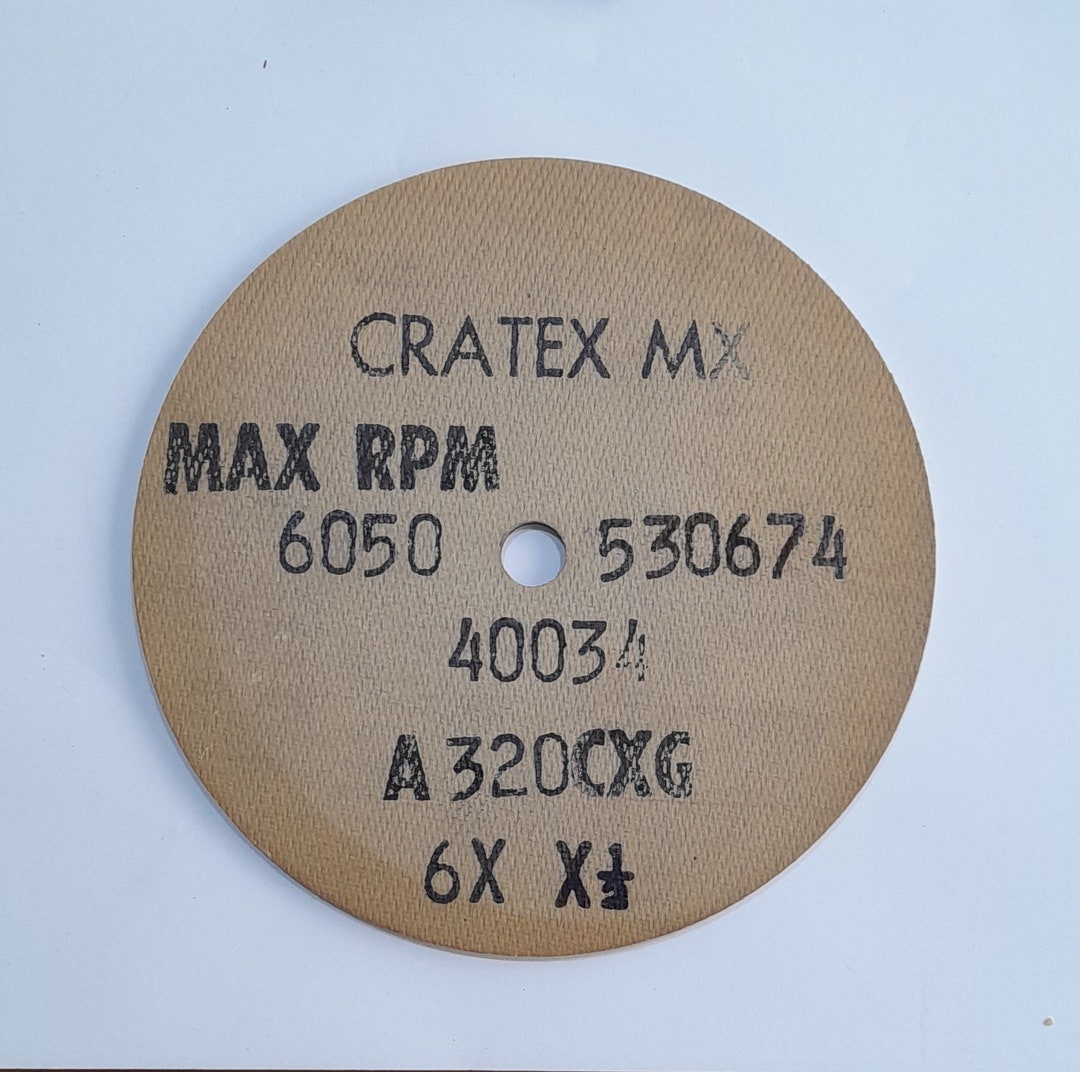 Cratex MX 6 X 1/8 X 1/2 Grinding Wheel Grit 320 Industrial - Etsy