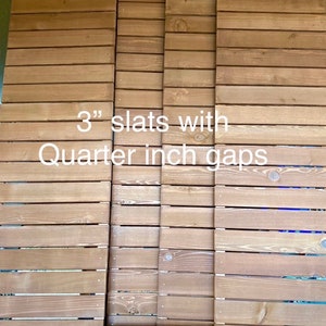 Modern House Shutters - 3” Slats - Etsy