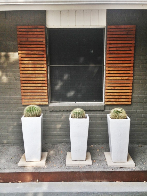 Modern Wooden Window Shutters