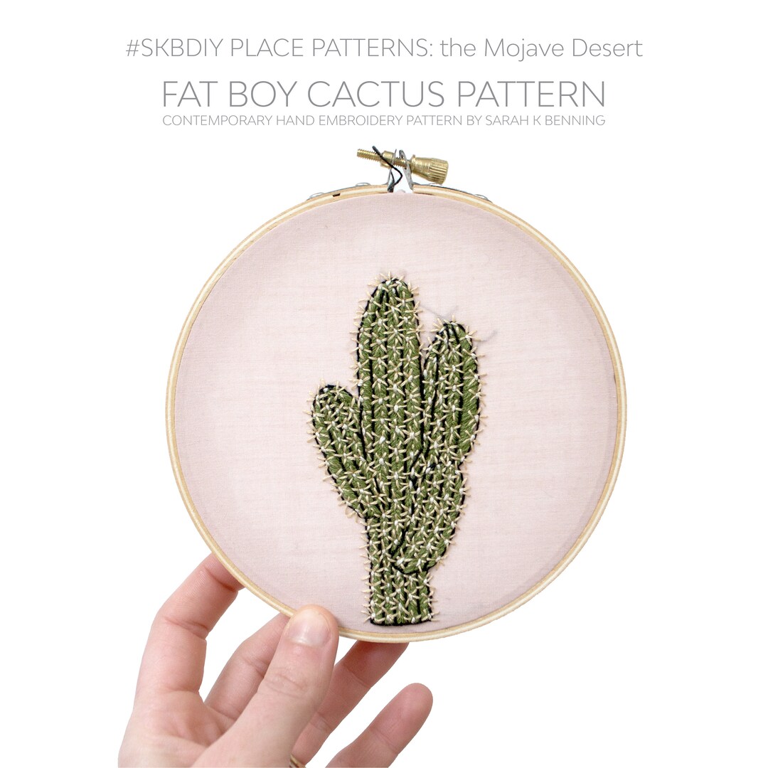 Fat Boy Cactus Mojave Desert Collection / Contemporary Hand - Etsy