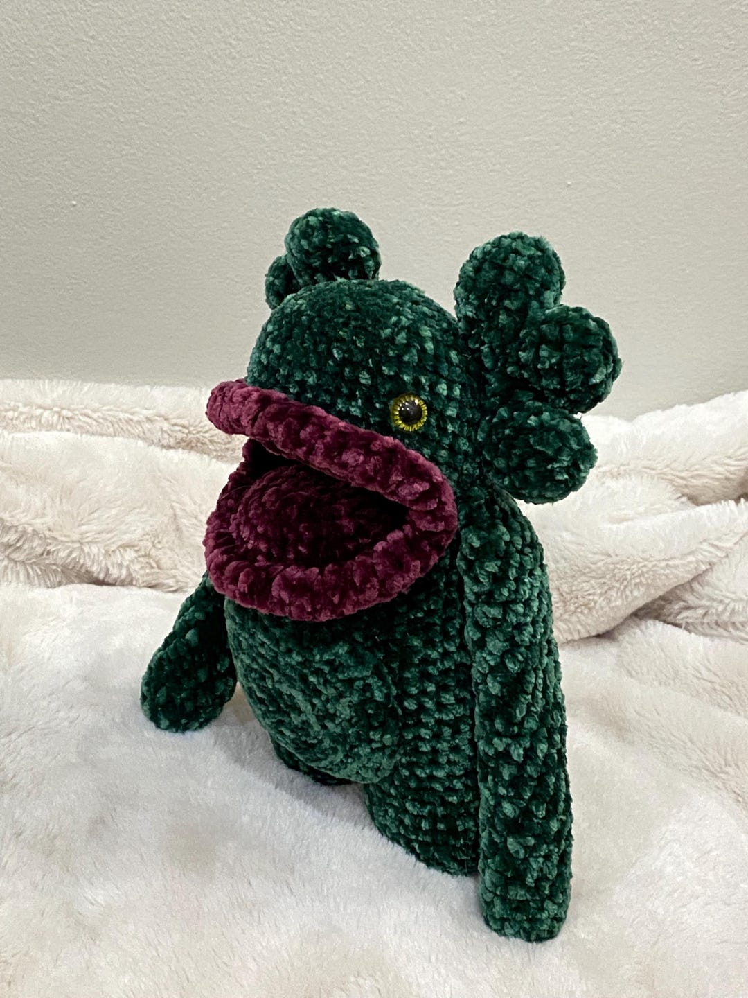 Crochet Swamp Monster Plushie - Etsy