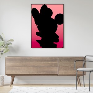 Mickey Wall Art Poster Prints Printable Wall Art Movie Poster DIY Home ...