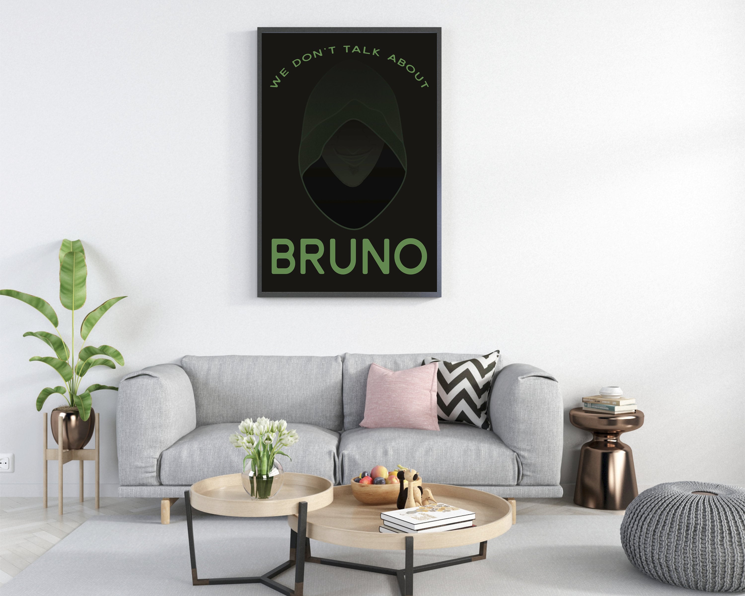 Bruno Encanto Poster Prints We Dont Talk About Bruno Set | Etsy
