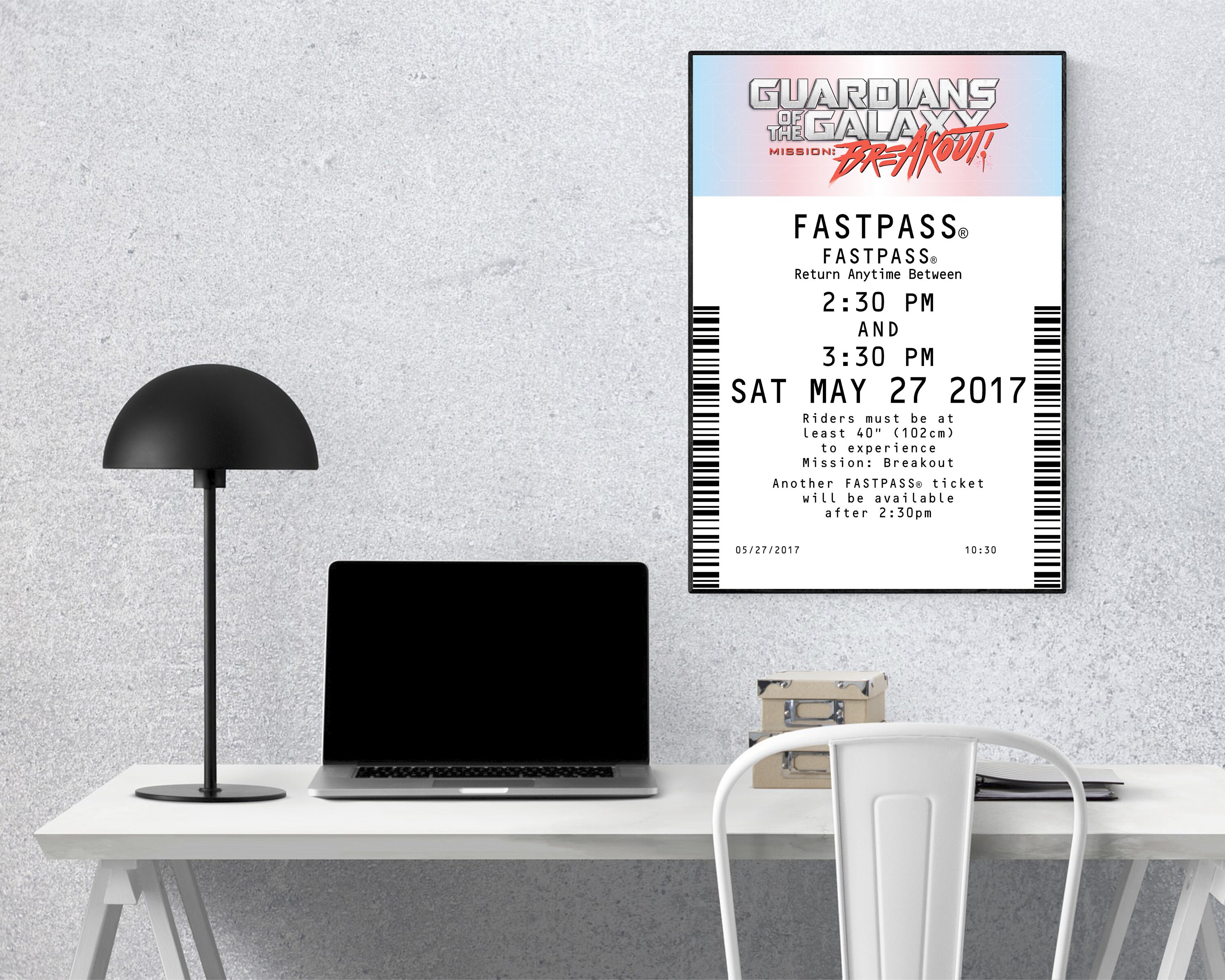 Mission Breakout Poster fastpass Ticket Trans Pride Vintage Poster Home ...