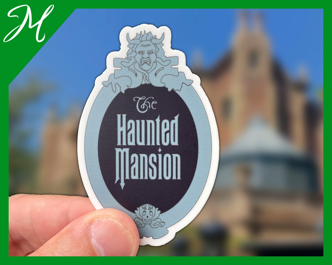 Haunted Mansion Sticker Laptop Sticker Phone Case Sticker Hydroflask ...