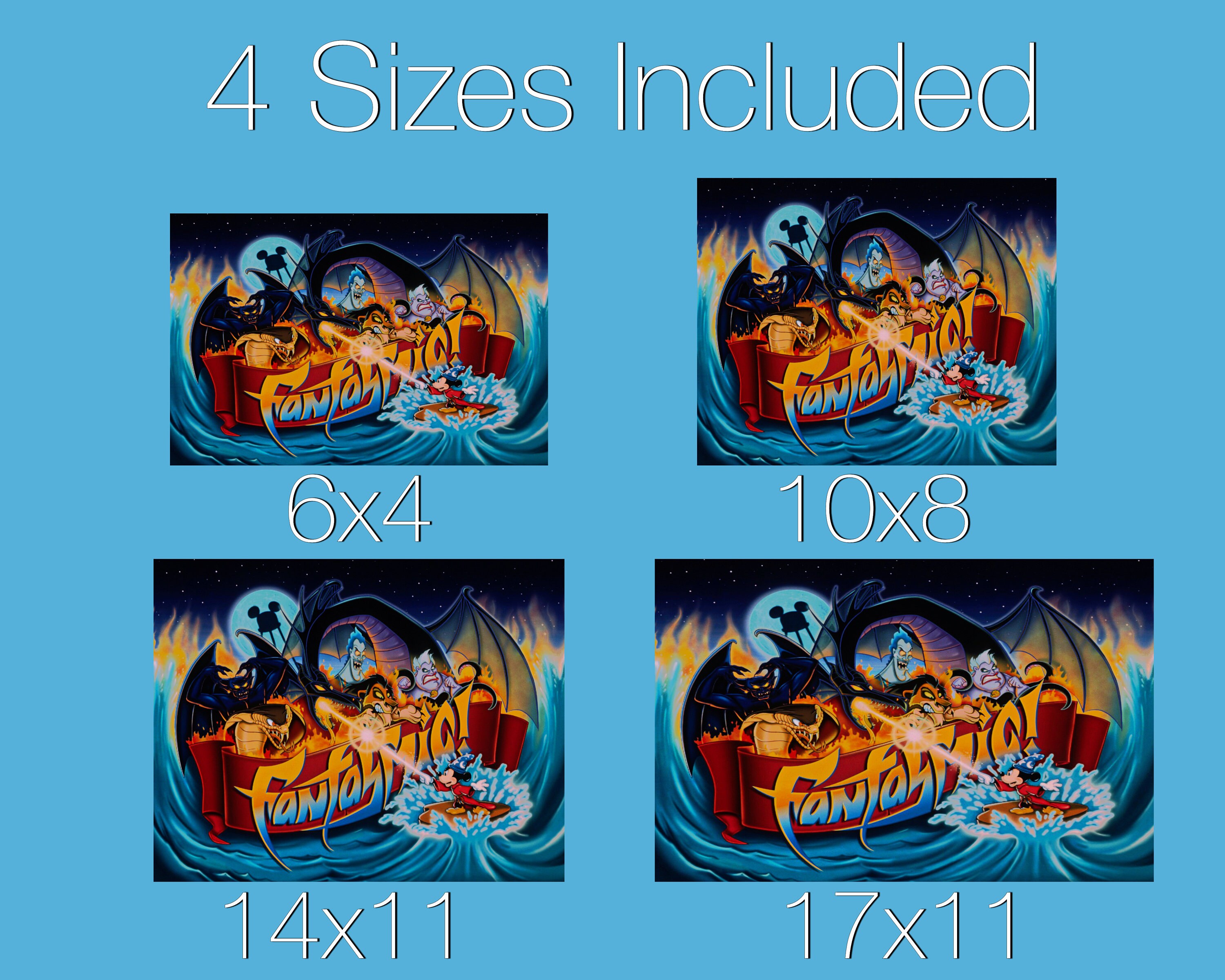 Fantasmic Firework Show Poster Printable Wall Art Home Decor Living ...