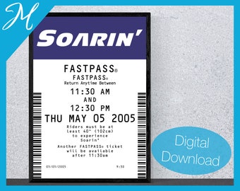 Soarin Around the World Poster Epcot Poster Disney Attraction Poster ...