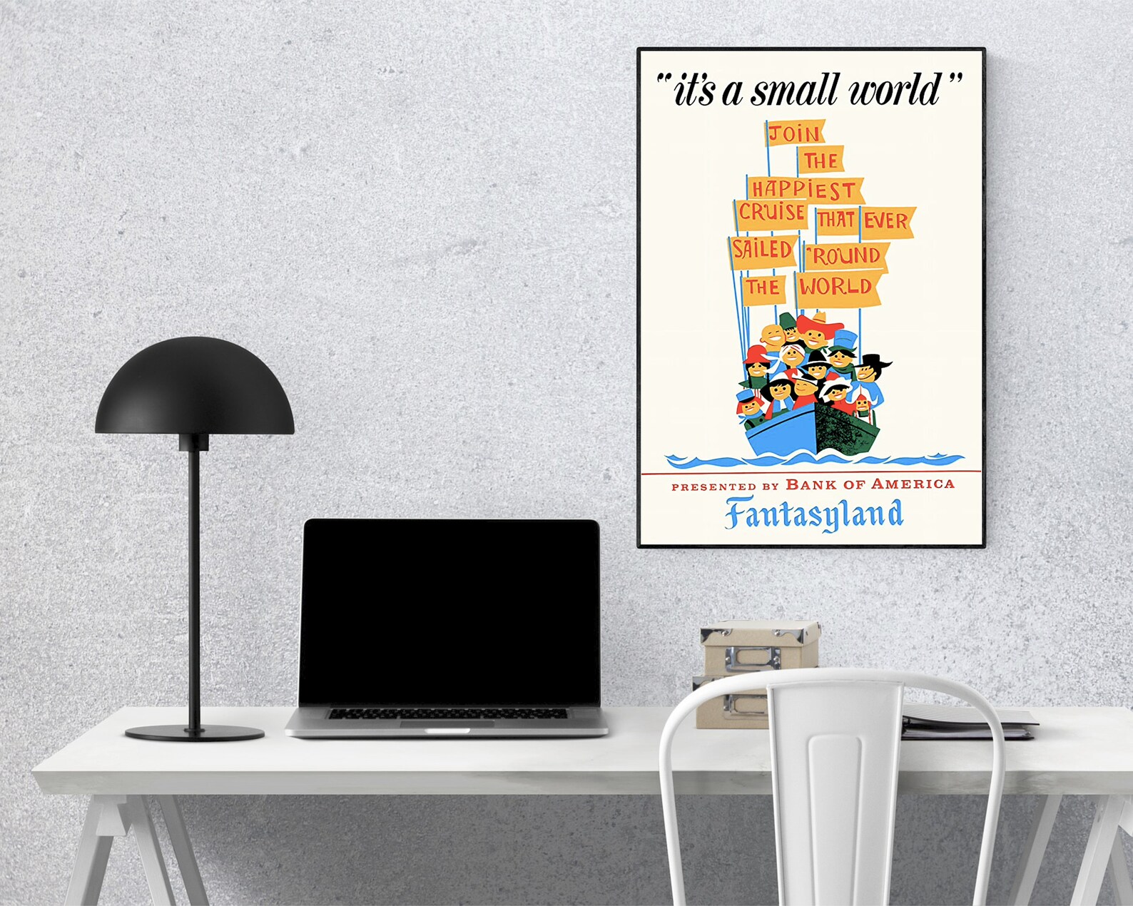 Its a Small World Poster Vintage Poster DIY Printable Wall - Etsy