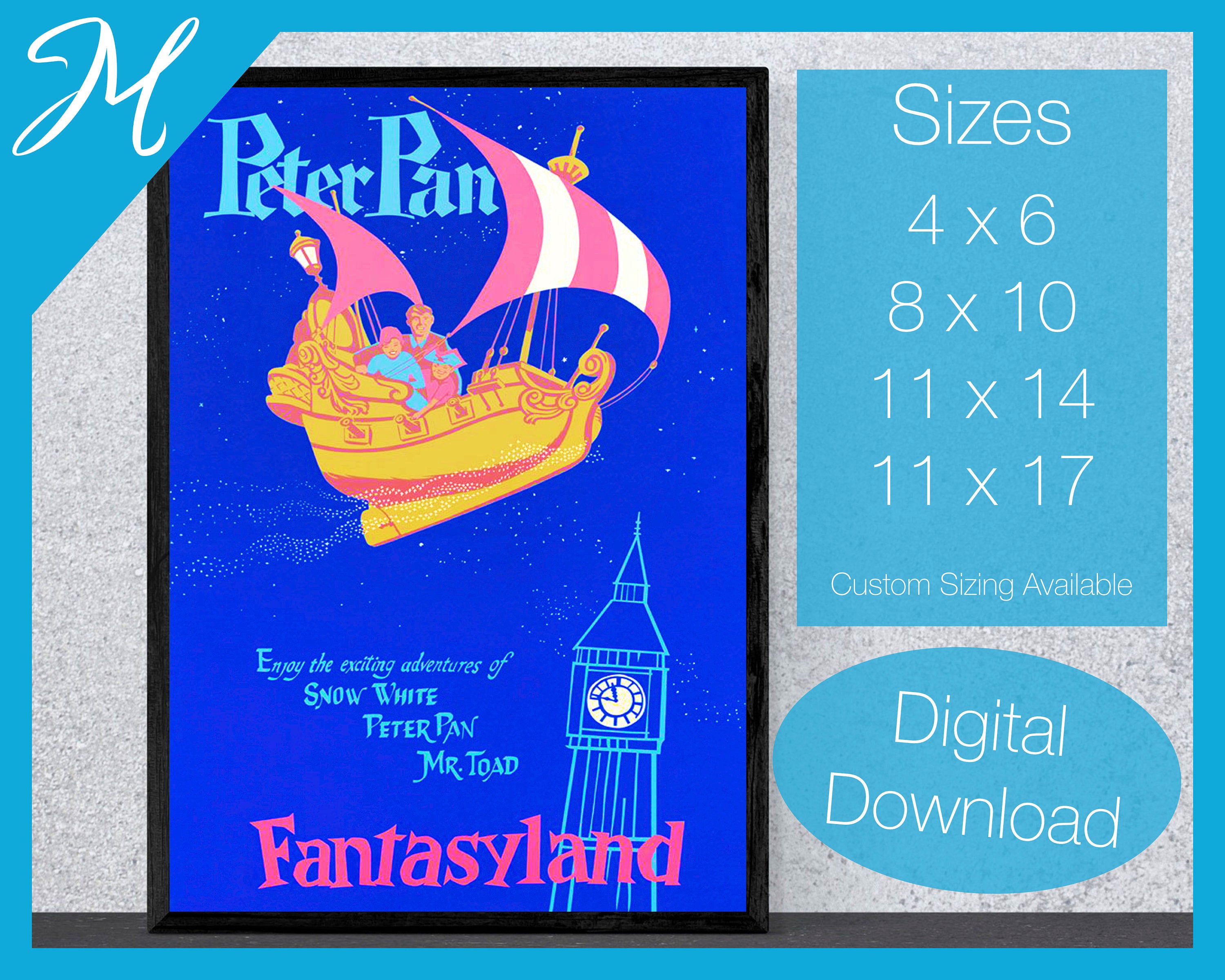Peter Pans Flight Poster