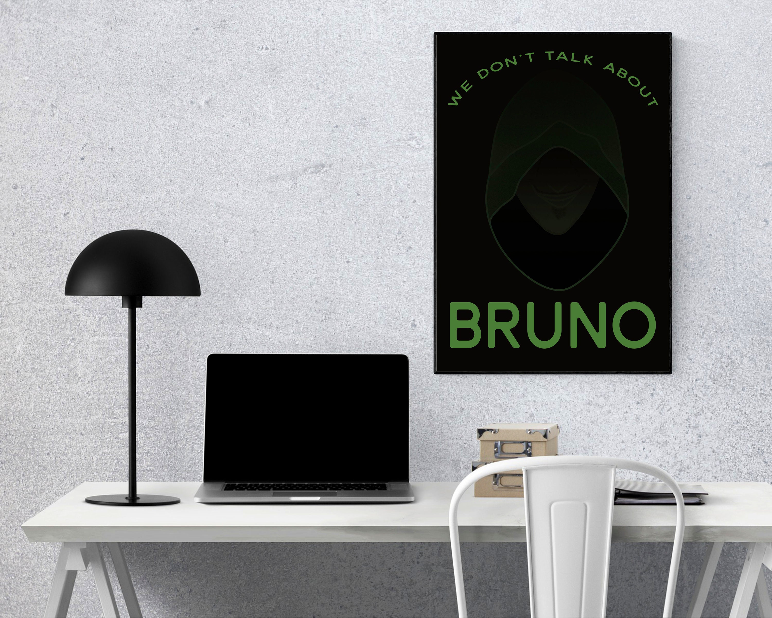 Bruno Encanto Poster Prints We Dont Talk About Bruno Set | Etsy