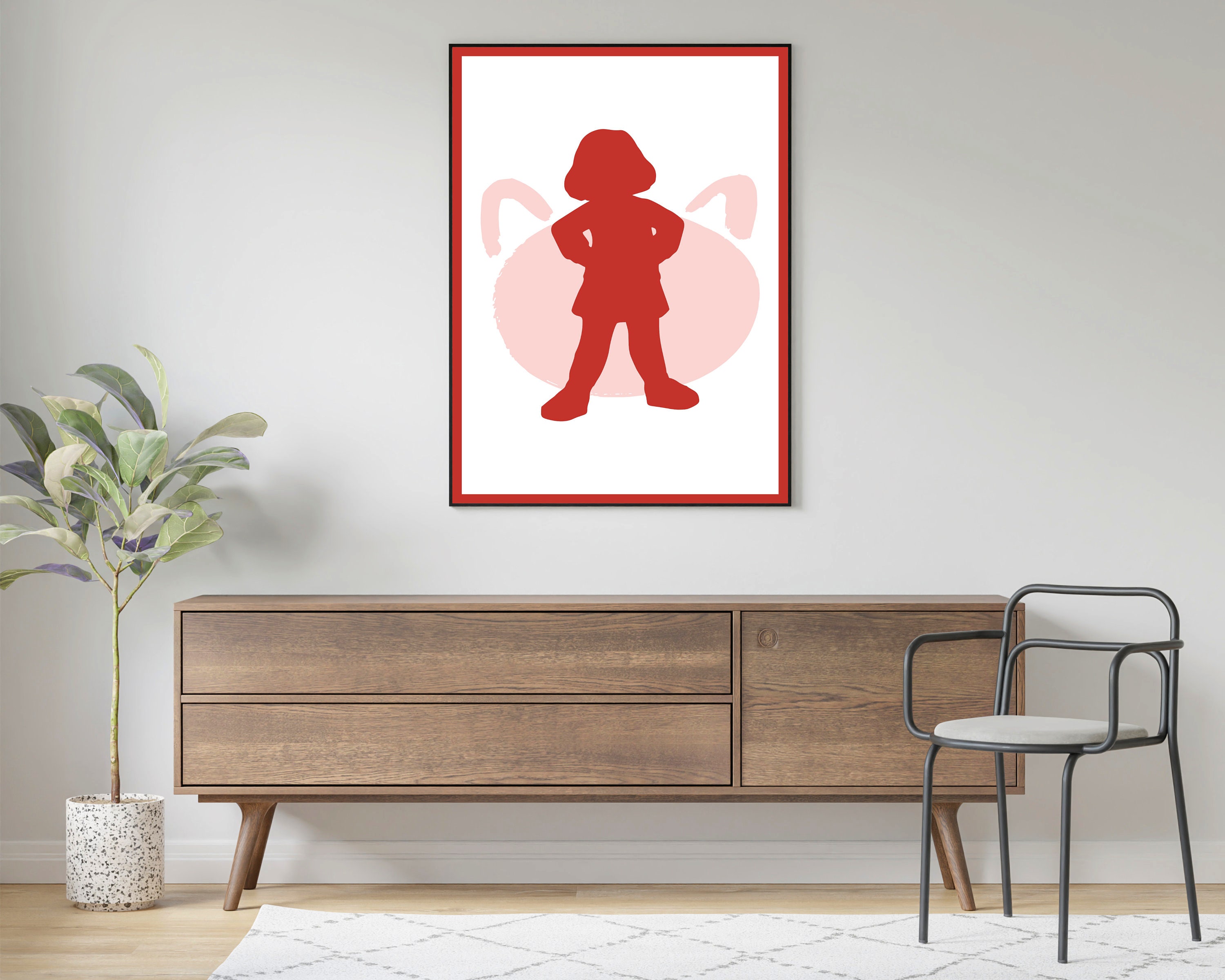 Turning Red Poster Prints 5 Printable Wall Art Movie Poster | Etsy