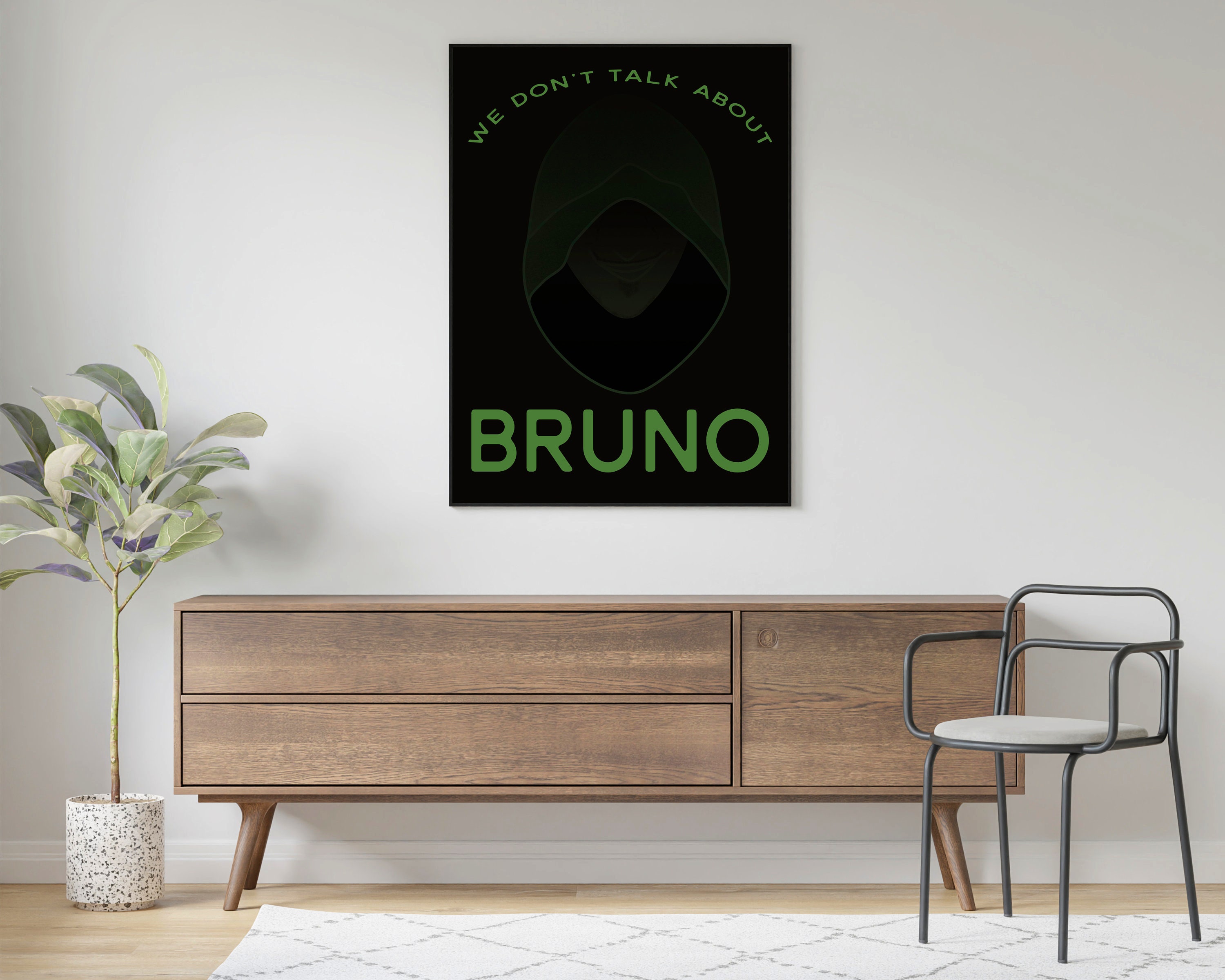 Bruno Encanto Poster Prints We Dont Talk About Bruno Set | Etsy