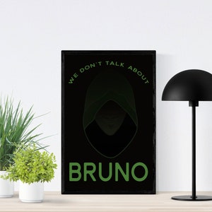 Bruno Encanto Poster Prints We Dont Talk About Bruno Set of 5 Printable ...