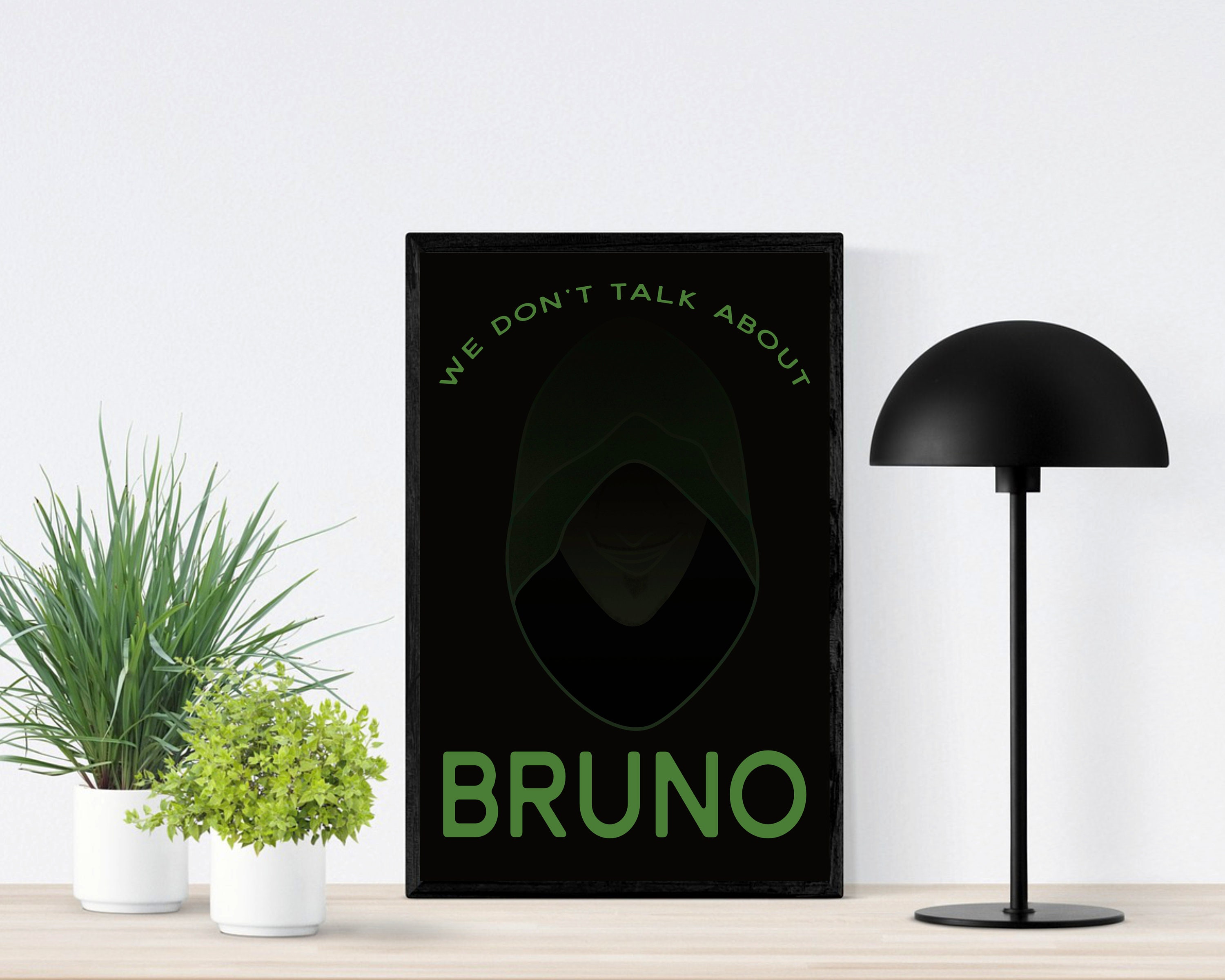 Bruno Encanto Poster Prints We Dont Talk About Bruno Set | Etsy