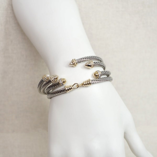 Cable Bracelet - Etsy