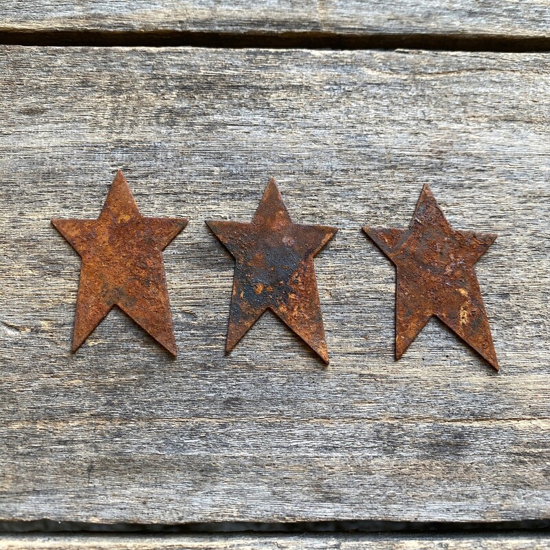 Rustic Metal Stars - Etsy