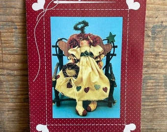Primitive Angel Doll Pattern - Etsy