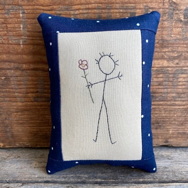 Hand Stitched Pillow - Etsy