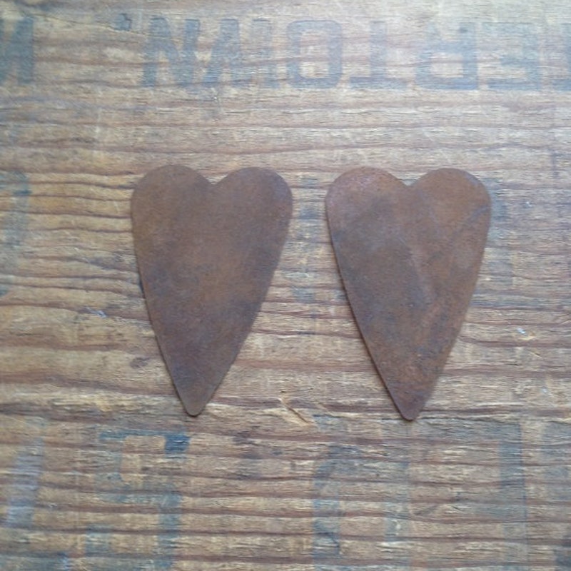 Tin Heart - Etsy