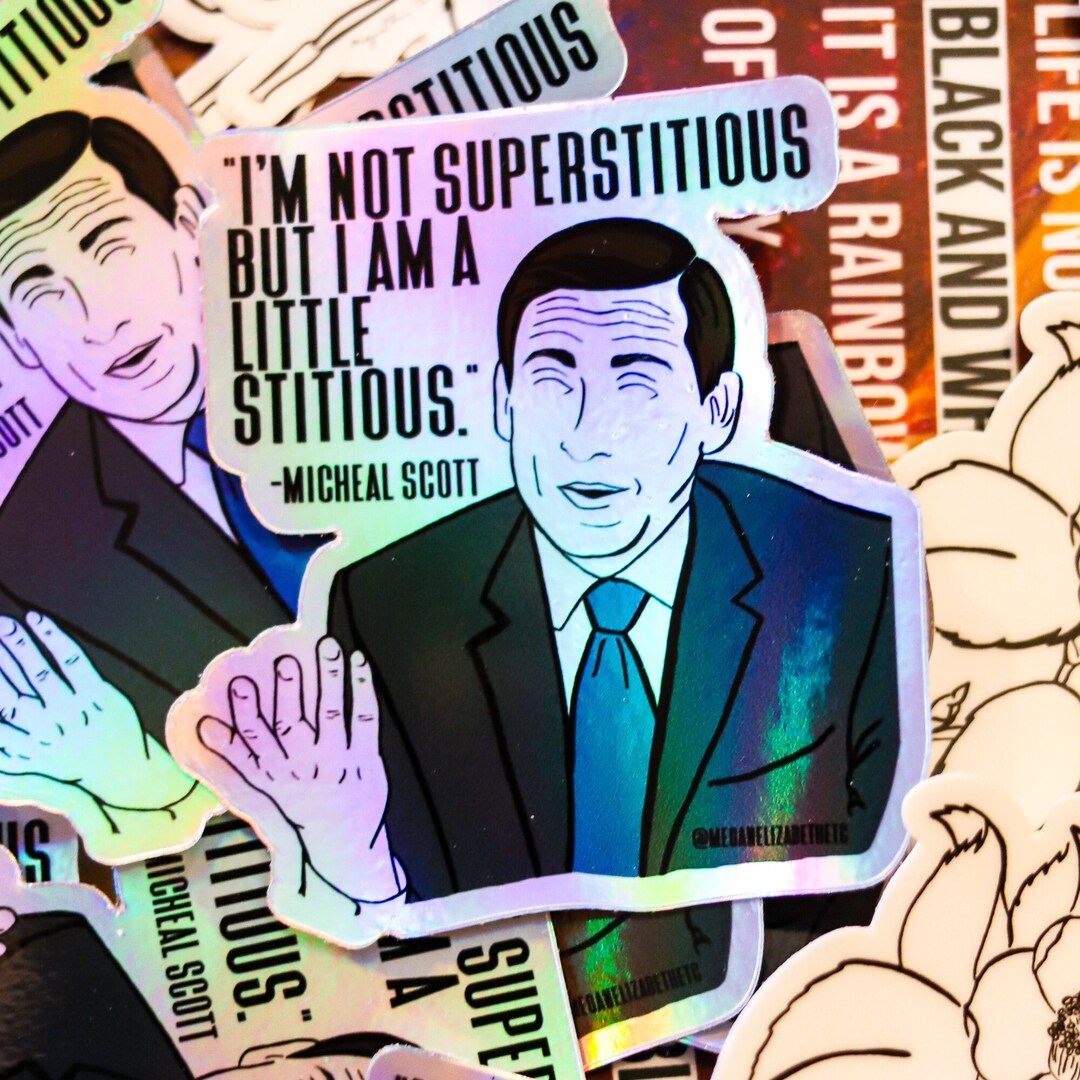 The Office Sticker Michael Scott Quote FREE SHIPPING - Etsy
