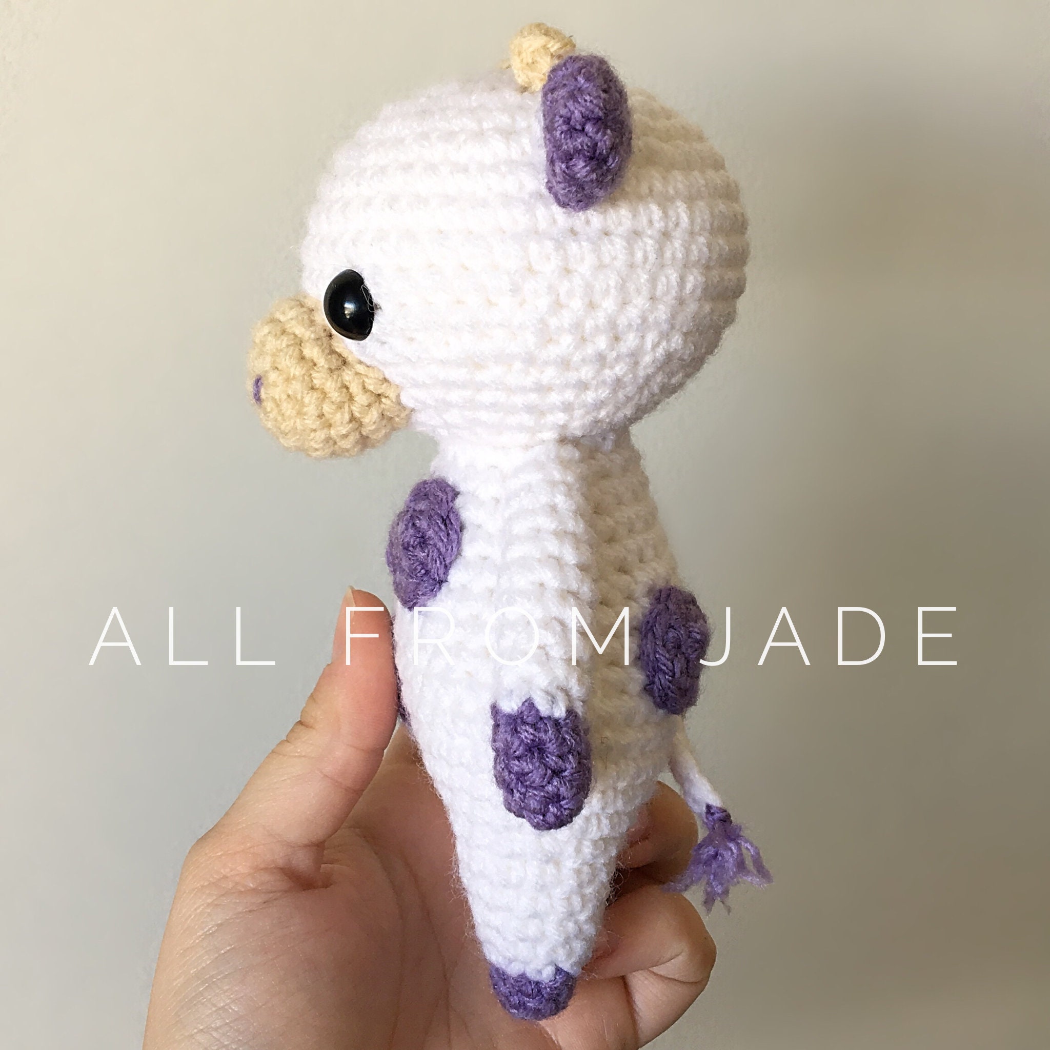 CROCHET PATTERNS : Chloe and Violet the Cows Available in English and ...
