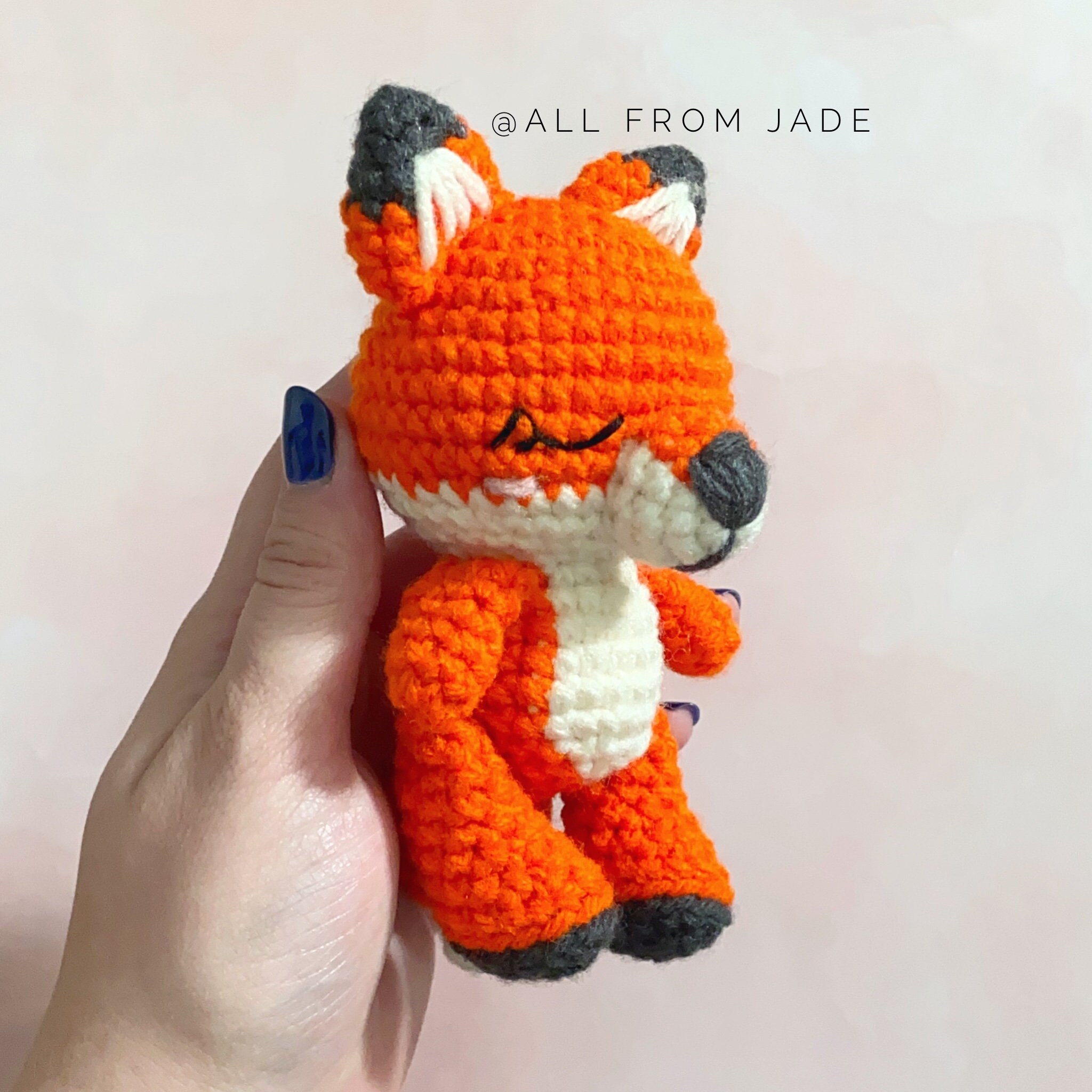 CROCHET PATTERN : Roxanne the Mini Fox english/french - Etsy