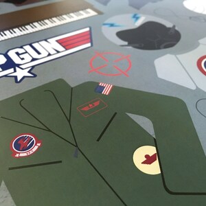 Top Gun • Movie Parts Poster - Etsy
