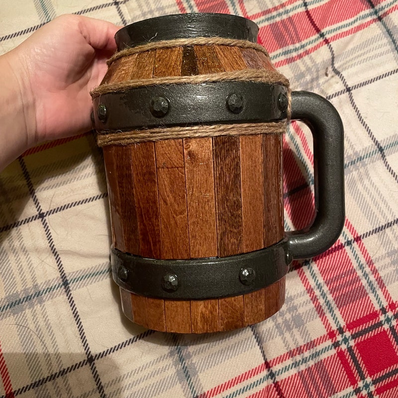 Wooden Tankard - Etsy