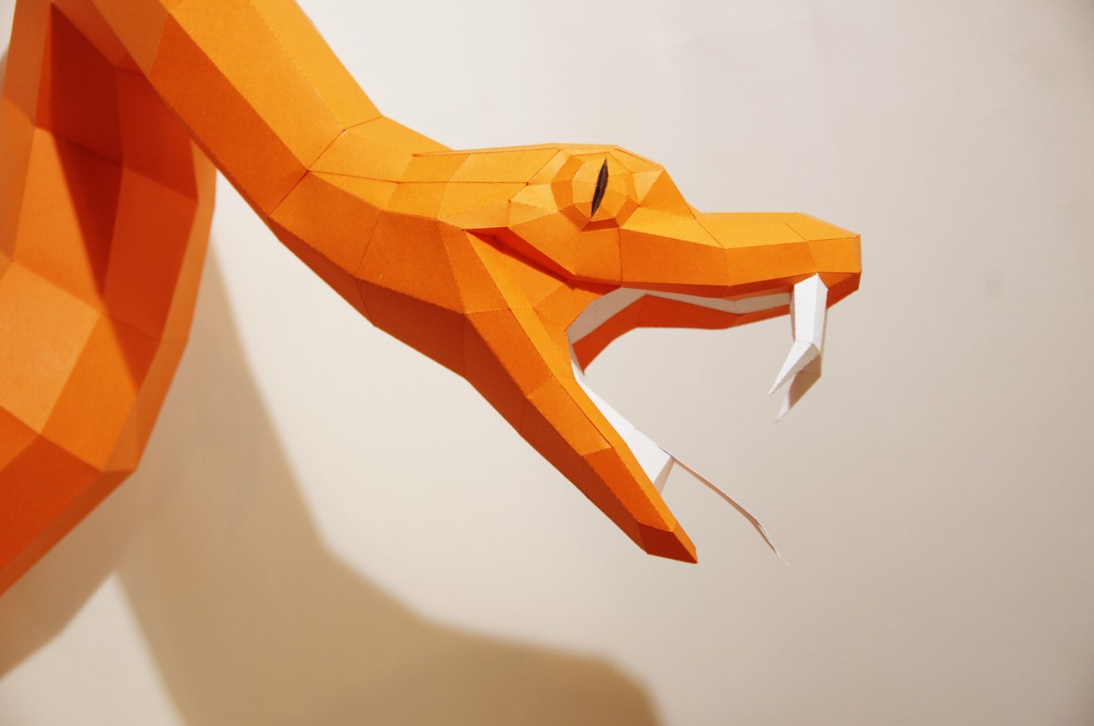 Snake Papercraft Kit by Paperwolf - Etsy