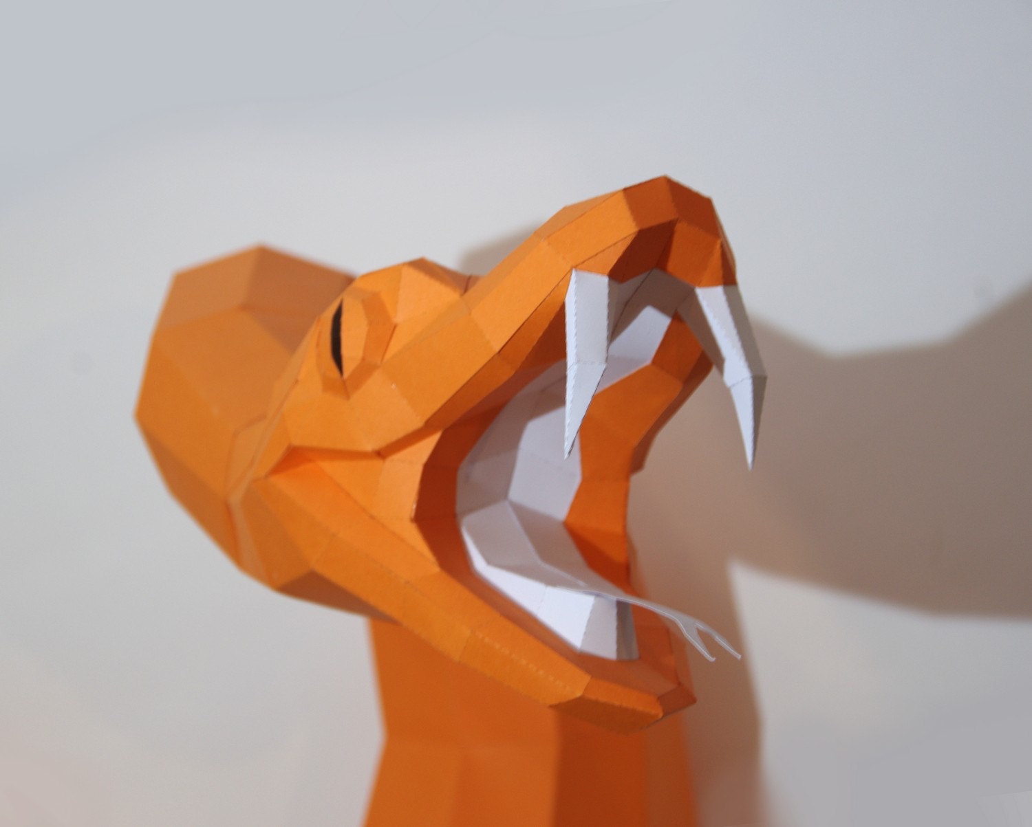 Snake Papercraft Kit by Paperwolf - Etsy