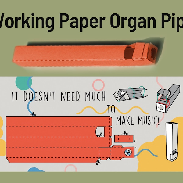 Paper Organ Kit - Etsy