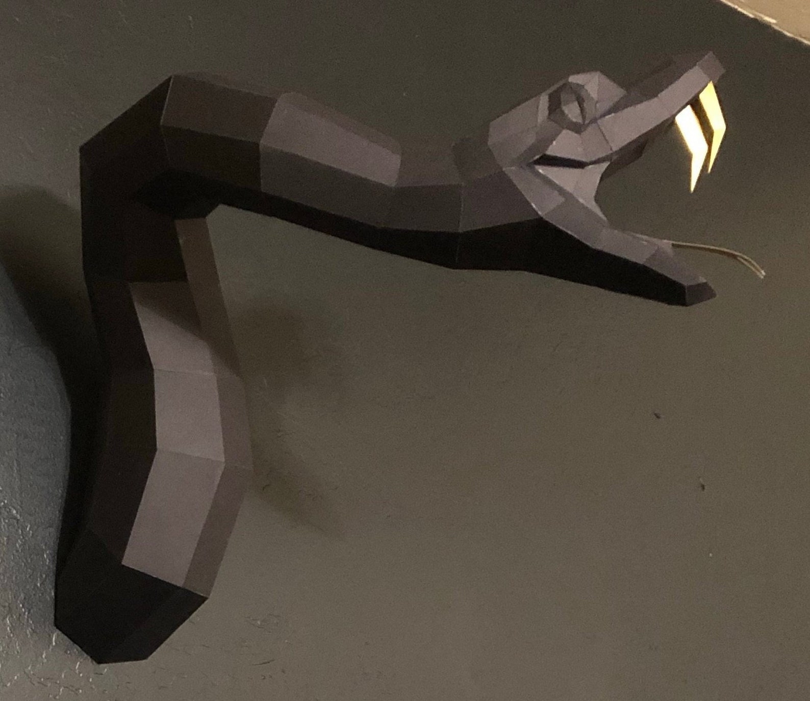 Snake Papercraft Kit by Paperwolf - Etsy