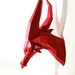 Big Dragon - Papercraft Kit, Red Paper Dragon Head, Wall Trophy Fantasy ...