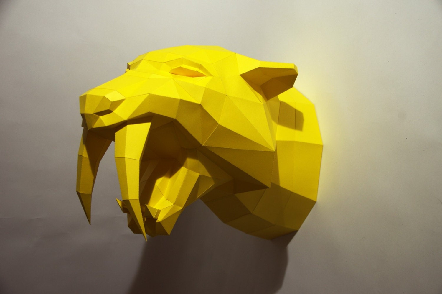 Build Your Own Sabertooth Tiger Trophy - Etsy Canada