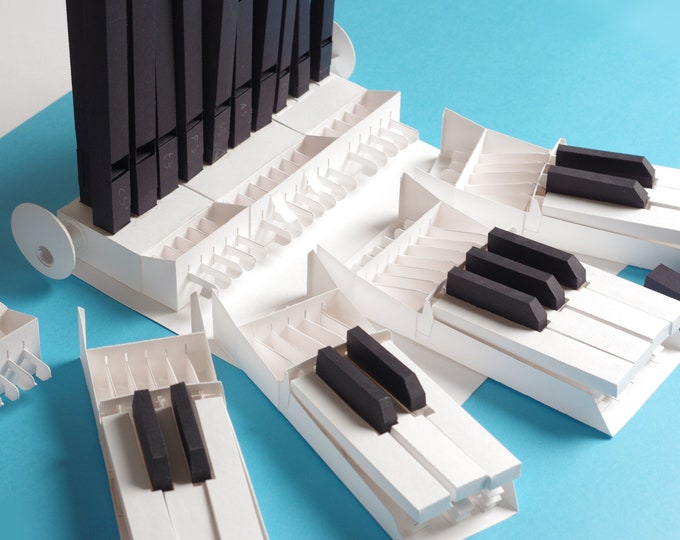 Papercraft Kit for World's First Modular Paper Organ. Build Your Own ...