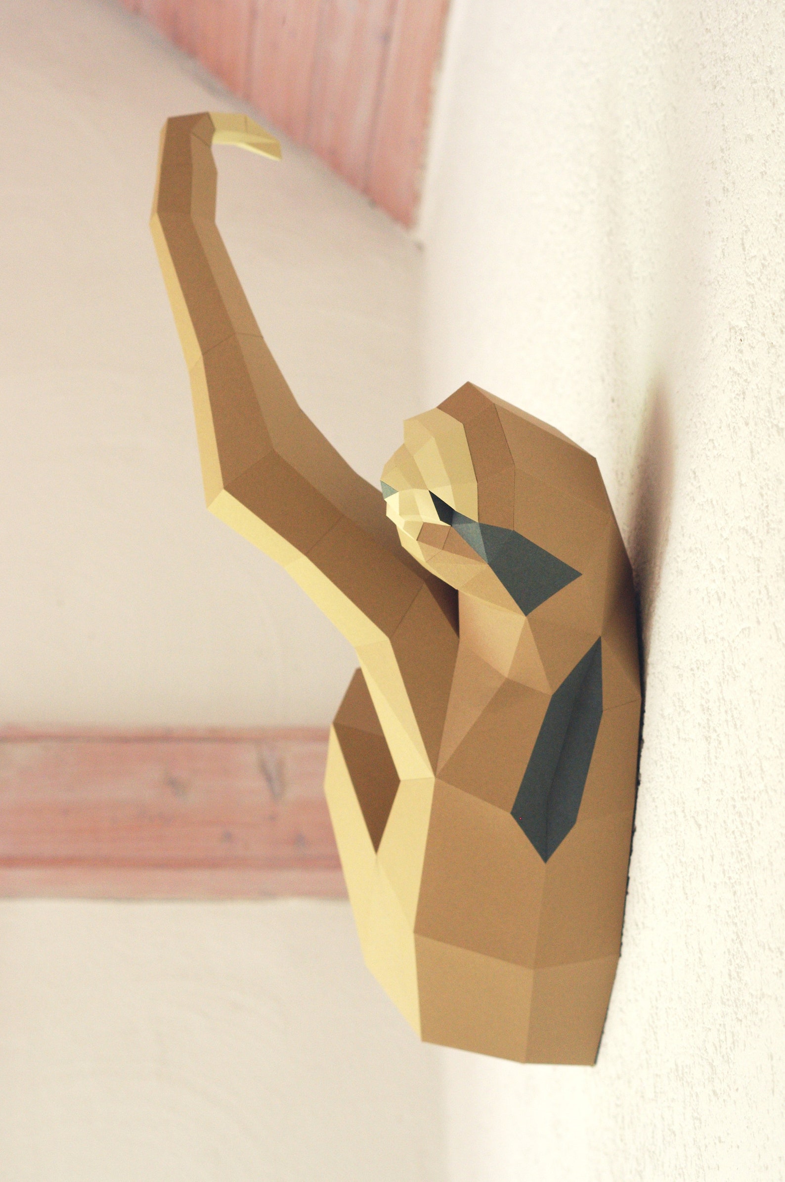 Paperwolf Sloth DIY Paper Sculpture - Etsy