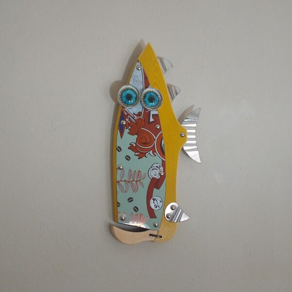 Whimsical Fish Art - Etsy