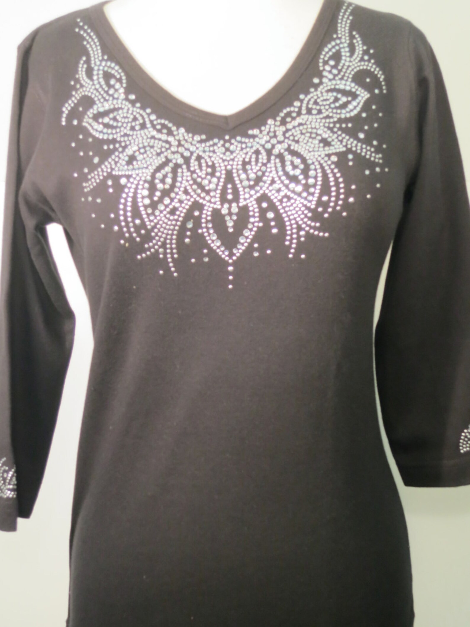 Rhinestone Burst Shirt - Etsy