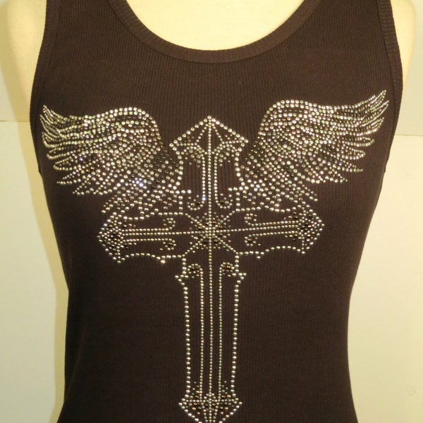 Rhinestone Crop Top - Etsy