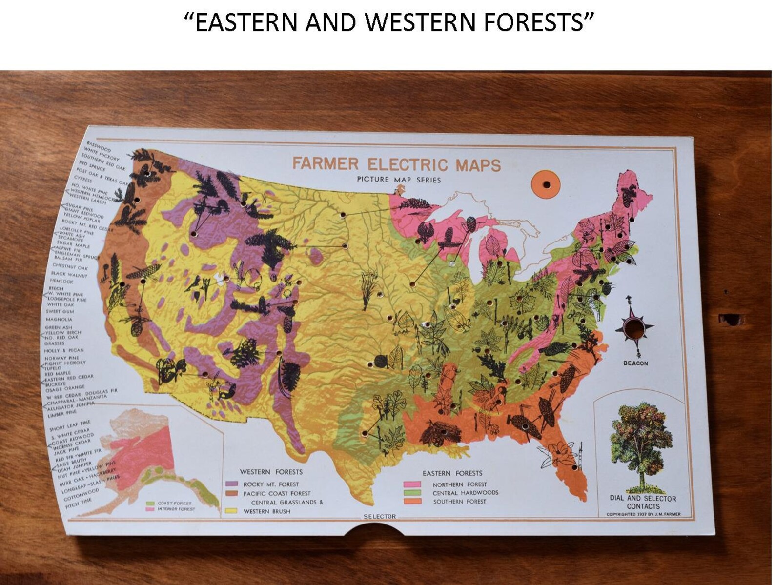 1937 Farmer Electric Maps Game Board. Western & Eastern - Etsy